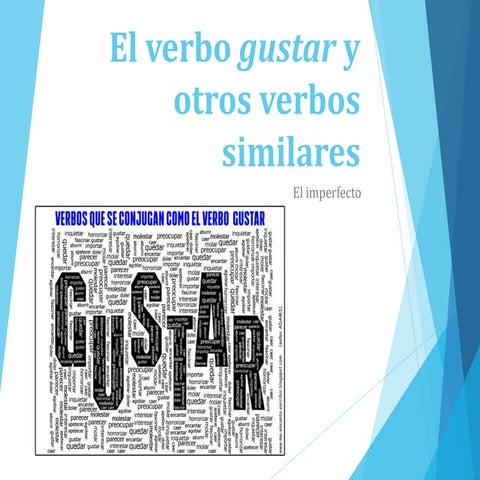 Cuando era niño- El imperfecto del verbo gustar y otros verbos ...