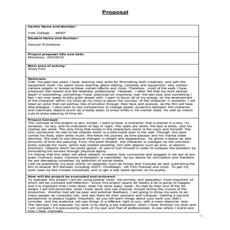 Proposal template | DOCX
