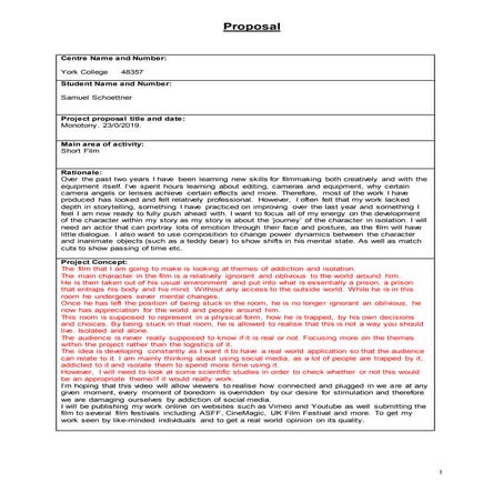 Proposal template | DOCX