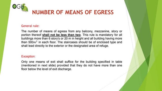 Means Of Egress | PPT