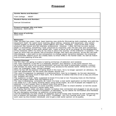Proposal template | DOCX