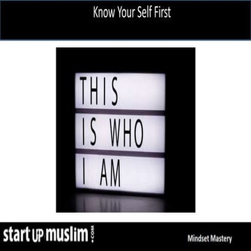 2. know your self first | PPT