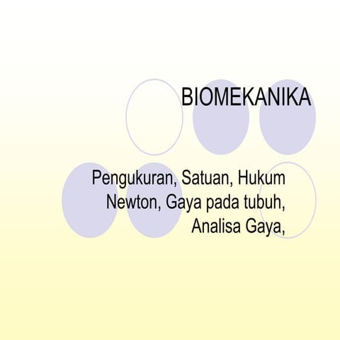 2. biomekanika | PPT