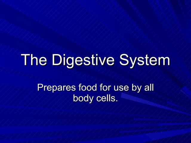 Duck Digestive System | PPTX