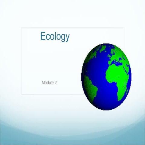 2.1 ecology notes 1 | PPT