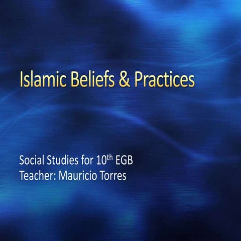 Islam Beliefs | PPT