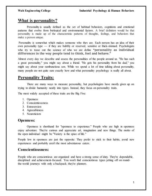 Character building | PPTX