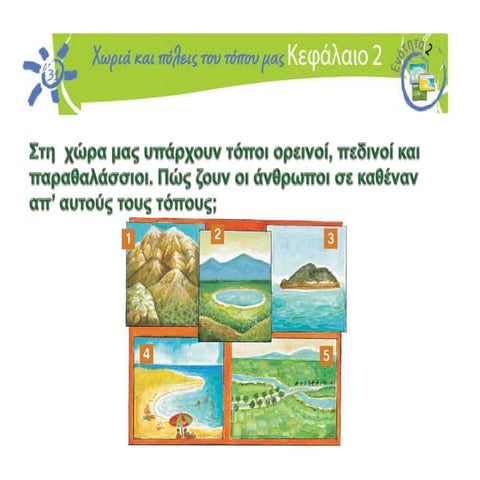 Ε2-Κ2-ΧΩΡΙΑ ΚΑΙ ΠΟΛΕΙΣ ΤΟΥ ΤΟΠΟΥ ΜΑΣ | PPTX