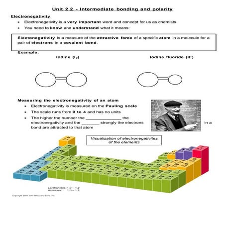 2.2 Intermediate Bonding And Polarity | DOC
