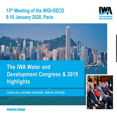 The IWA Water and Development Congress & 2019 Highlights | PPTX