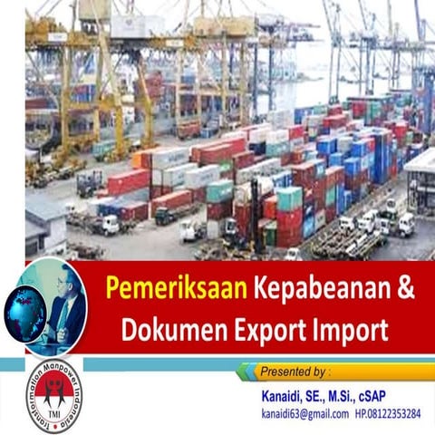 100 istilah dalam ekspor impor yang wajib diketahui | DOCX