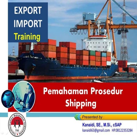 Materi: Pemahaman Prosedur Shipping | PPTX