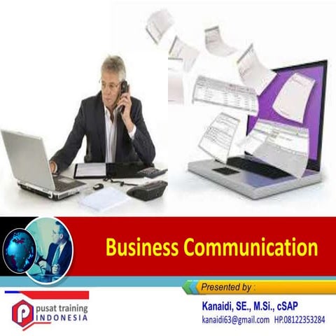 Business Communication _ Materi "Correspondence Training" | PPTX