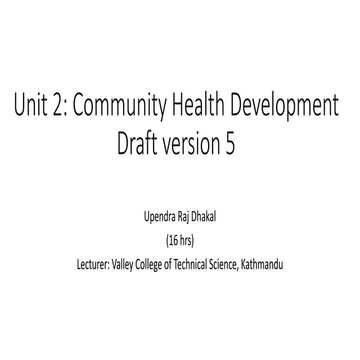 2. com h org and dev unit 2 | PDF