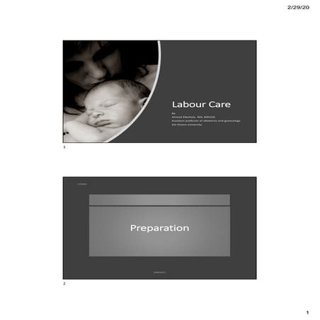 2. intrapartum care | PDF