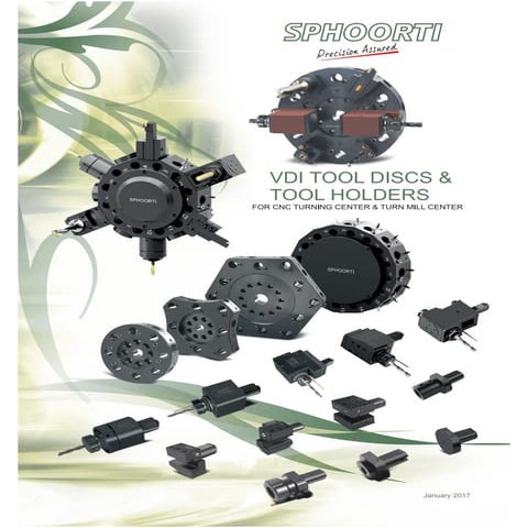 VDI Tool Discs and Tool Holder | PDF