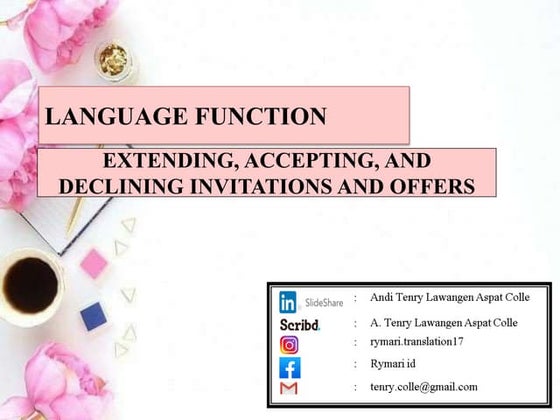 Invitations | PPT