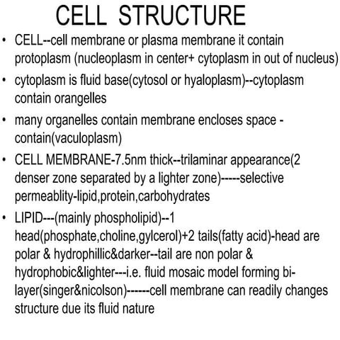 Histology of cell and its components | PPT