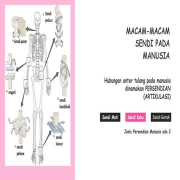 2. materi ws 2 ipa p4 sendi | PPTX