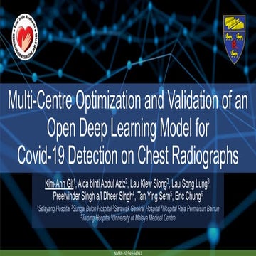 Multi-Centre Optimization and Validation of an Open Deep Learning Model for COVID-19 Detection ...