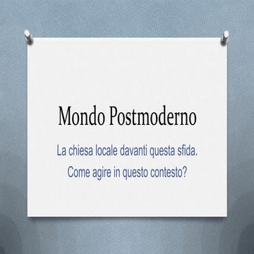 2 postmodernismo leadership | PPTX