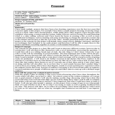 Proposal template | DOCX