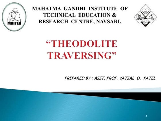 Lecture 11 traverse computations | PPT