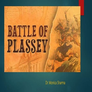 Battle of Plassey | PPTX