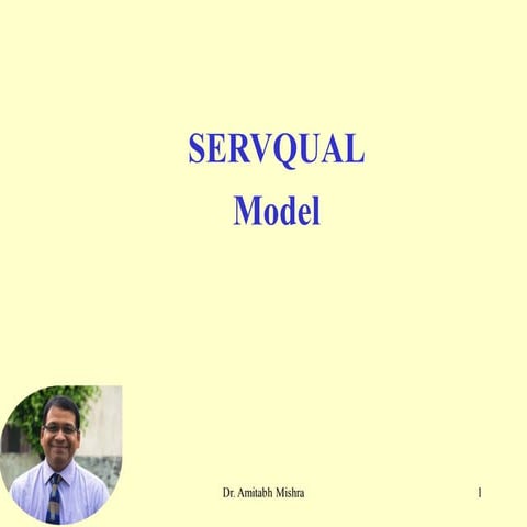 SERVQUAL model | PDF