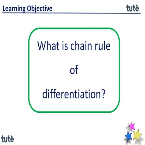 Differentiation Introduction Chain Rule Ppt