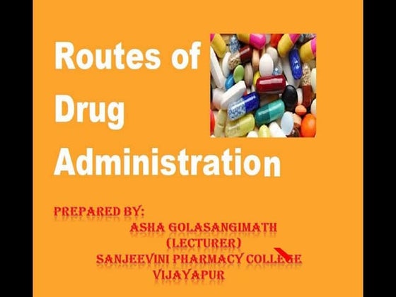 routes of drug administration.pptx | Skin and Dermatology | Diseases ...