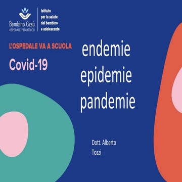 2.1 Endemie, epidemie, pandemie | PPTX