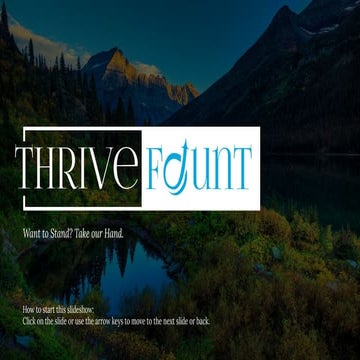 Thrivefount's Vision, Values and Culture | PDF