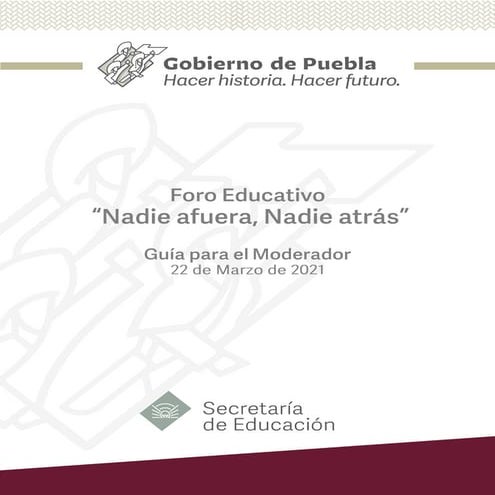 2.guia moderador foro educativo oficial se | PDF