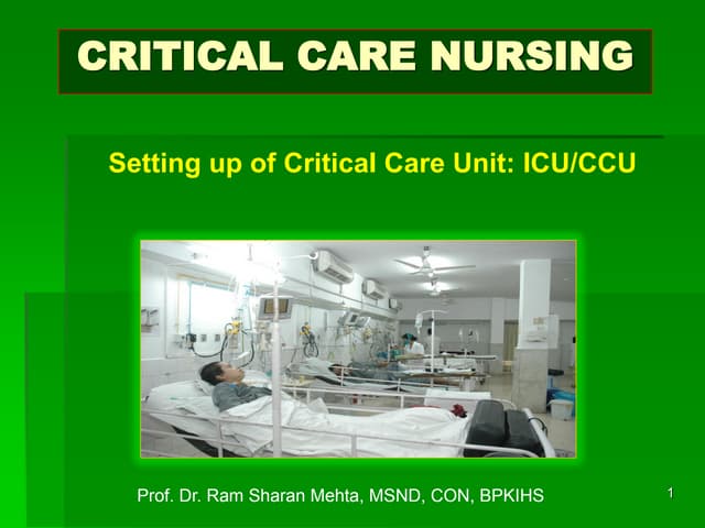 PRINCIPLES OF CRITICAL CARE UNIT.pptx
