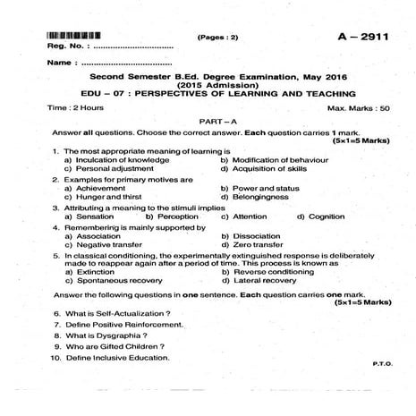 2. perspectives of learning & teaching (1) (2) (1) | PDF