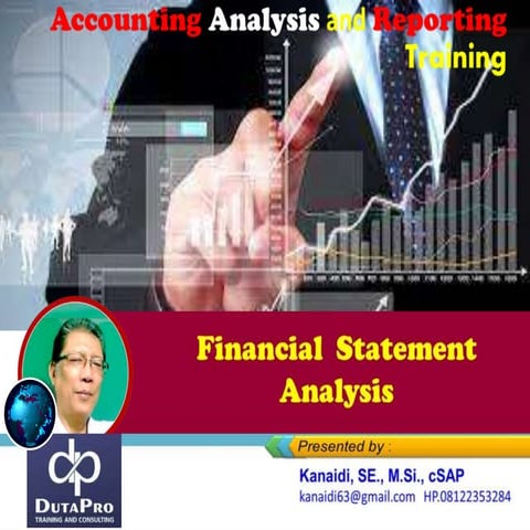 Financial Statement Analysis _Training "ACCOUNTING ANALYSIS & REPORTING ...