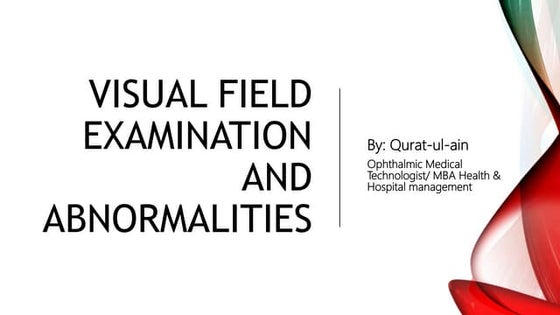 Names of classical ten types of visual field defects in human visual ...