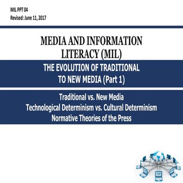 2.MIL 2. The Evolution of Traditional to New Media (Part 1 ...