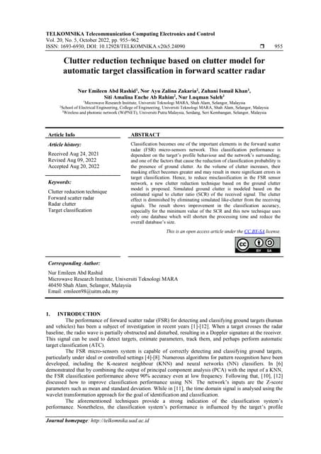 Simulation Of Multiple Target Detection With Frequency Modulated 4189