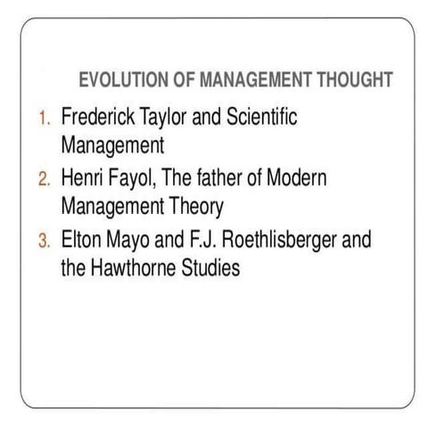 2. Evolution of management thought.pptx
