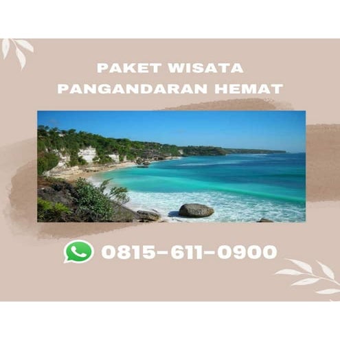 Paket Wisata Pangandaran | PDF