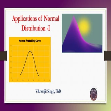 2. Application of Normal Distribution@Dr. V. Singh.pdf