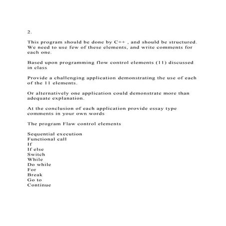 2.This program should be done by C++ , and should be structure.docx ...