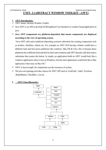 Abstract Window Toolkit Pdf