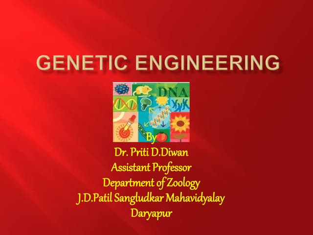 Genetic-engineering | PPT