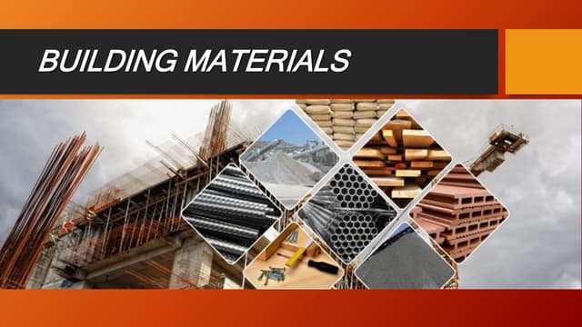 Stone as a building material. | PPTX