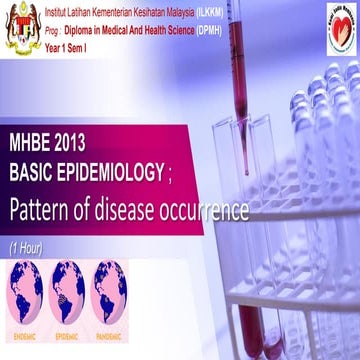 Pattern of disease occurance.pdf