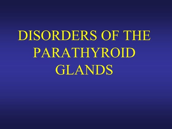 Parathyroid disease.pptx