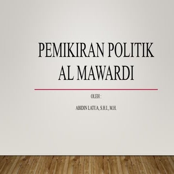 2. Pemikiran Politik Al Mawardi.pptx